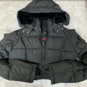 HFX | Jackets & Coats | New Hfx Womens 34 Puffer With Full Faux Fur ...